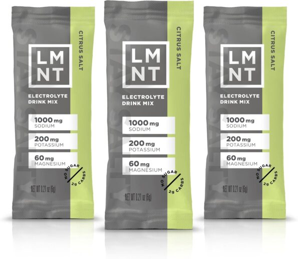 LMNT Keto Electrolyte Powder Packets | Paleo Hydration Powder | No ...